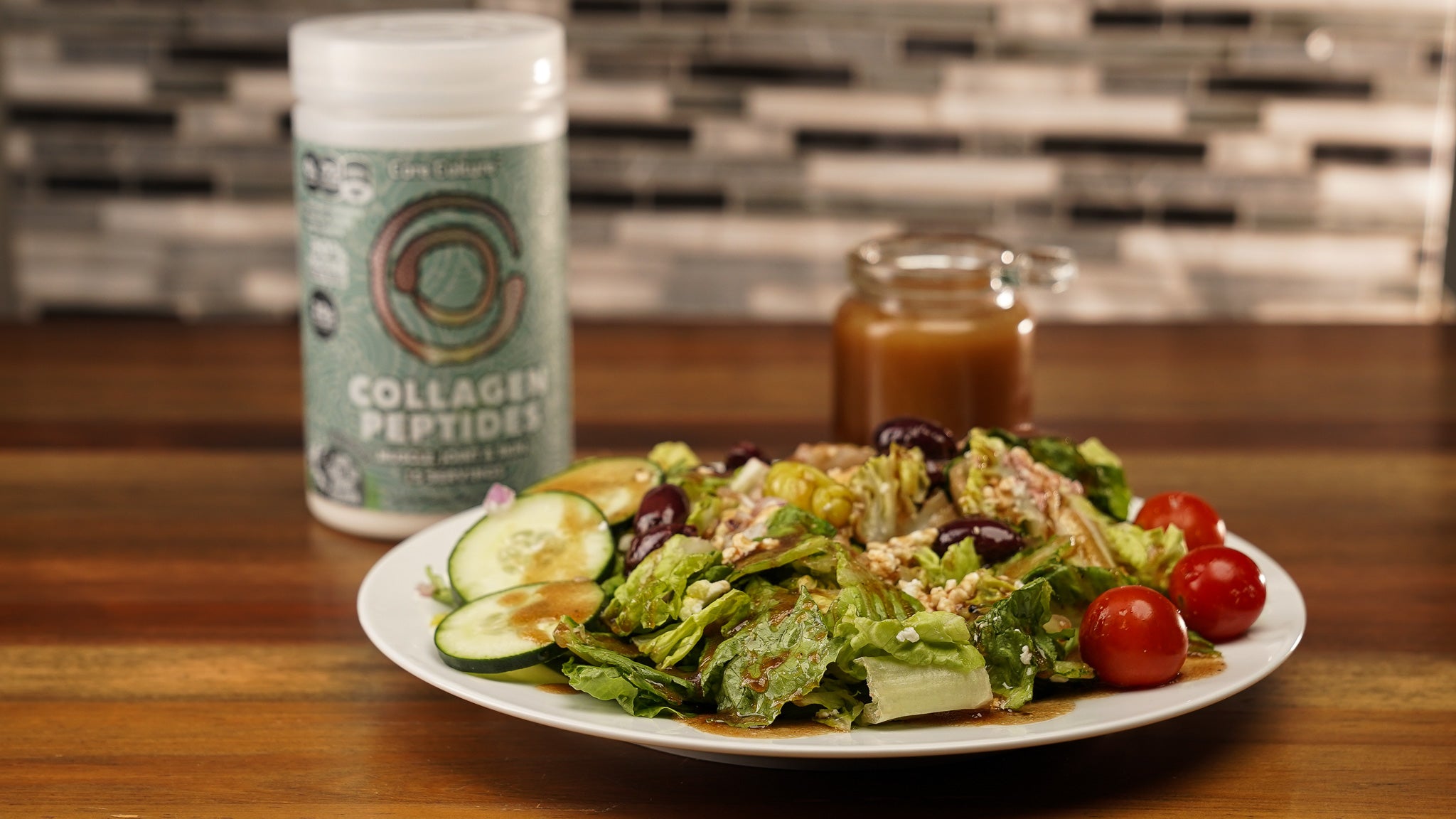Sesame Ginger Collagen Salad Dressing | Core Culture